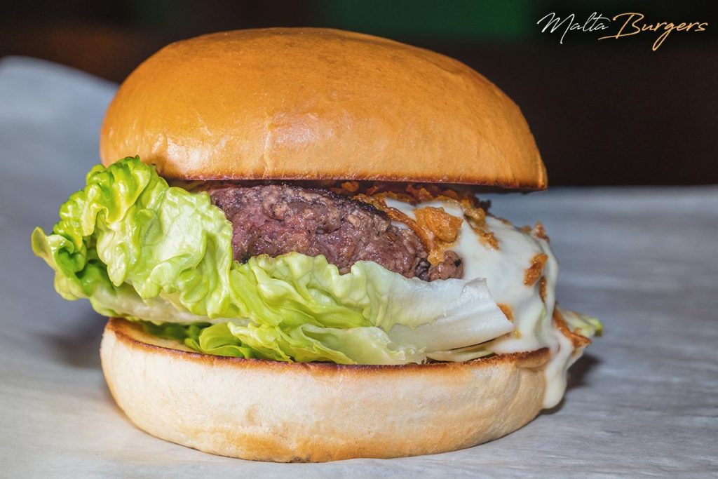Quattro Formaggi Burger – MALTA Burgers